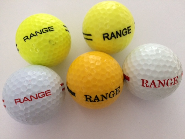 1 and 2 piece Range Balls « Driving Range Equipment -Carroll Golf